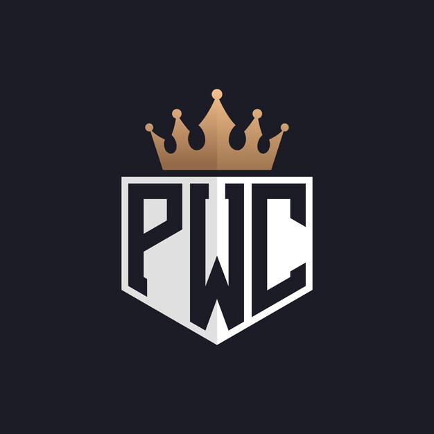 Premium Vector | Luxury PWC Logo with Crown Elegant Initials PWC Letter ... Premium Vector | Luxury PWC Logo with Crown Elegant Initials PWC Letter ...