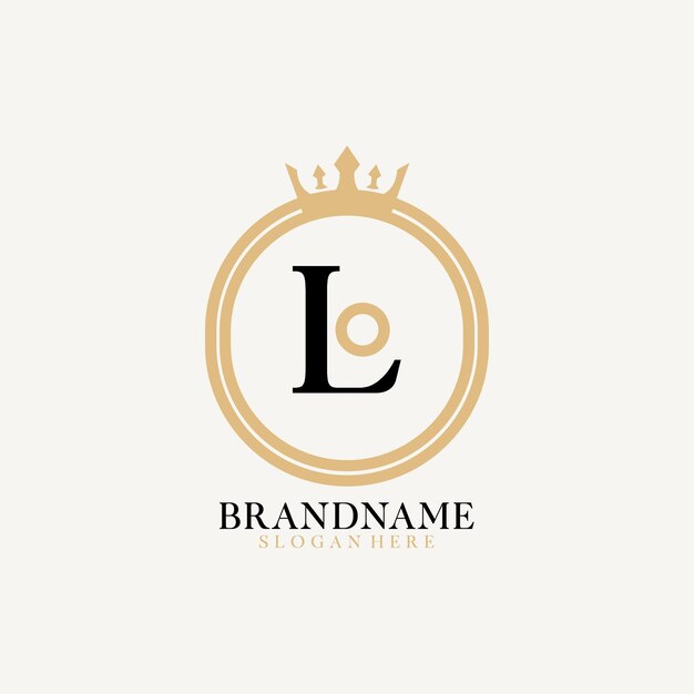 Premium Vector | Luxury typography initial logo lo monogram vector design Premium Vector | Luxury typography initial logo lo monogram vector design
