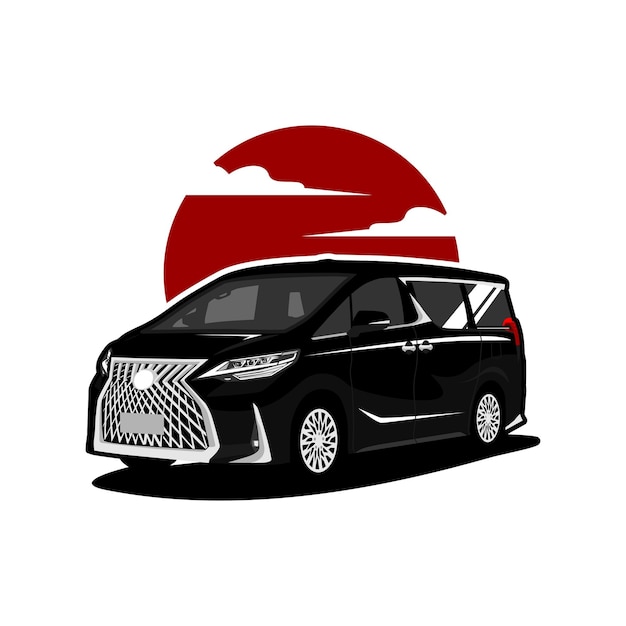 Premium Vector | Luxury vector mpv premium car Premium Vector | Luxury vector mpv premium car