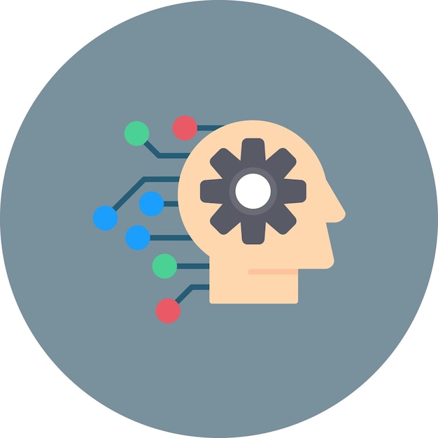 Premium Vector | Machine Learning Flat Illustration Premium Vector | Machine Learning Flat Illustration