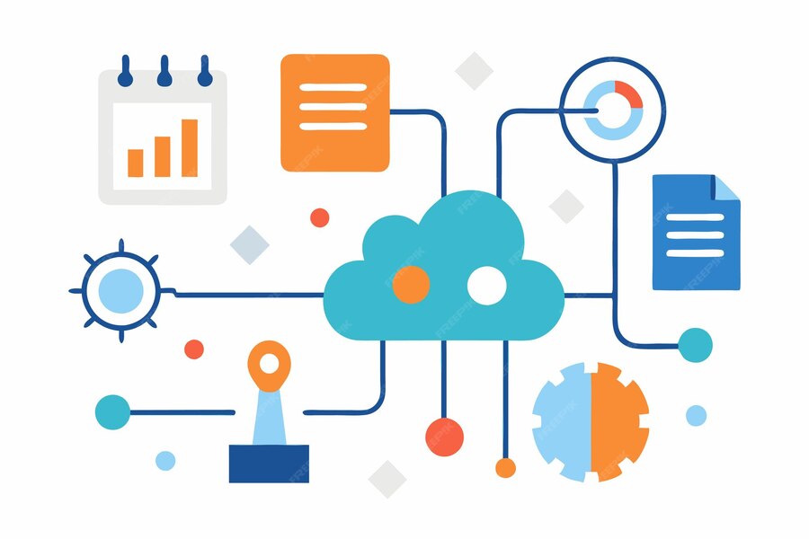 Premium Vector Machine Learning Graphics Data Analytics Amp Algorithm