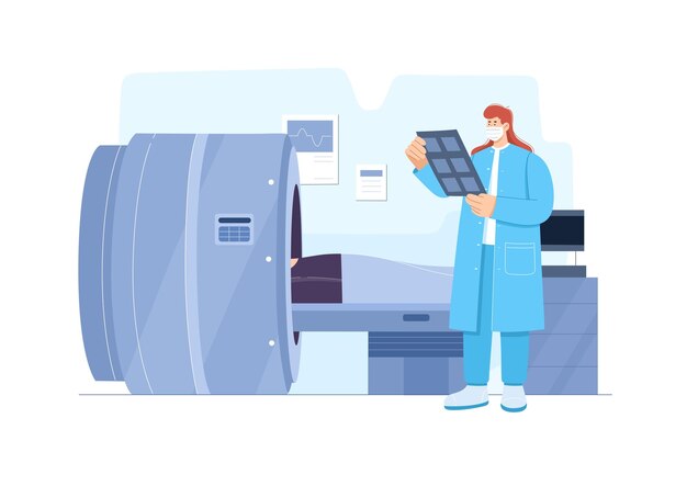 Premium Vector | Magnetic resonance computed tomography and health ... Premium Vector | Magnetic resonance computed tomography and health ...