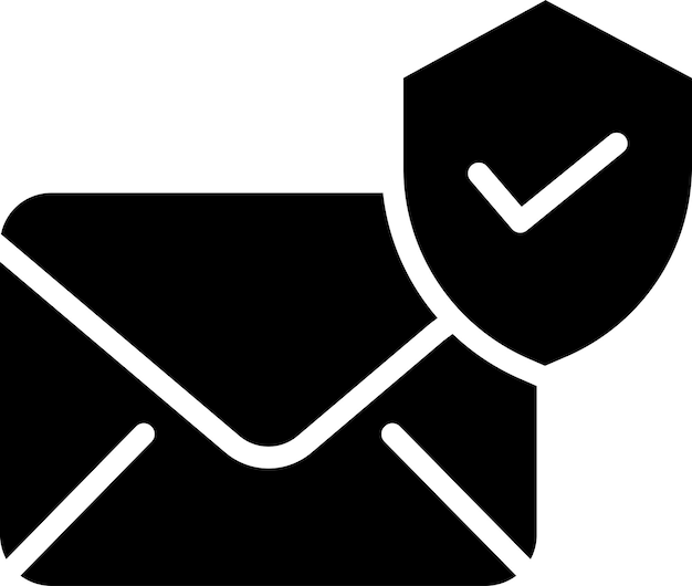 Premium Vector | Mail cloud data solid and glyph vector illustration Premium Vector | Mail cloud data solid and glyph vector illustration