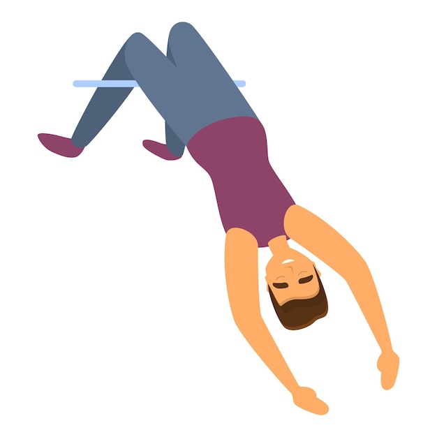 Premium Vector | Man acrobat icon cartoon vector aerial hoop carnival ... Premium Vector | Man acrobat icon cartoon vector aerial hoop carnival ...