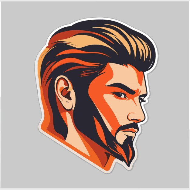 Premium Vector | Man face cartoon vector Premium Vector | Man face cartoon vector
