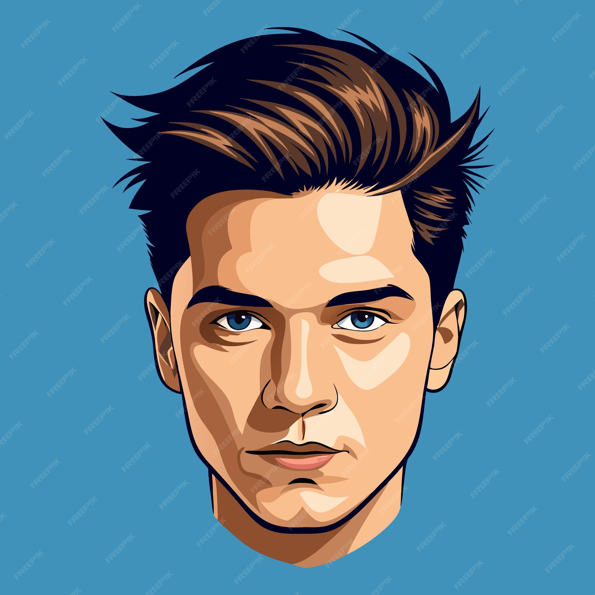 Man Hairstyle clipart vector illustration | Premium AI-generated vector Man Hairstyle clipart vector illustration | Premium AI-generated vector