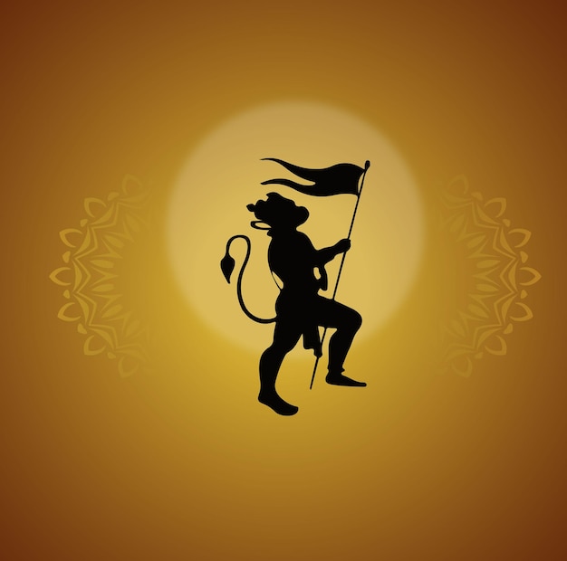 Premium Vector | A man holding a flag that says'lion'on it Premium Vector | A man holding a flag that says'lion'on it