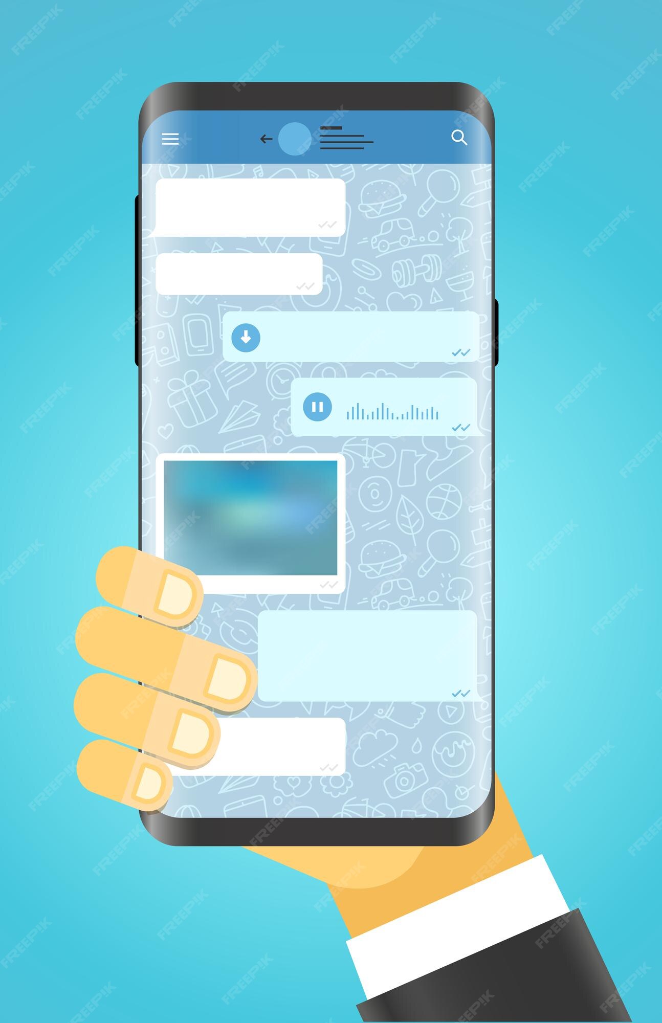 Premium Vector | Man holding modern smartphone modern smartphone ... Premium Vector | Man holding modern smartphone modern smartphone ...