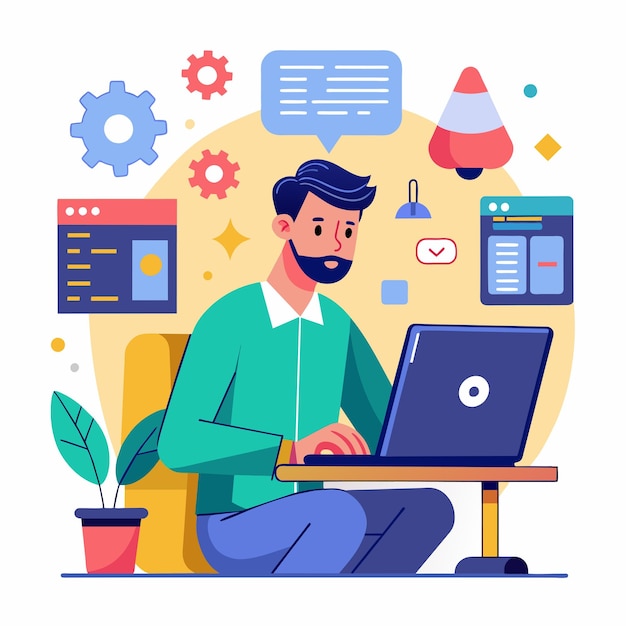 Software agent Vectors & Illustrations for Free Download | Freepik