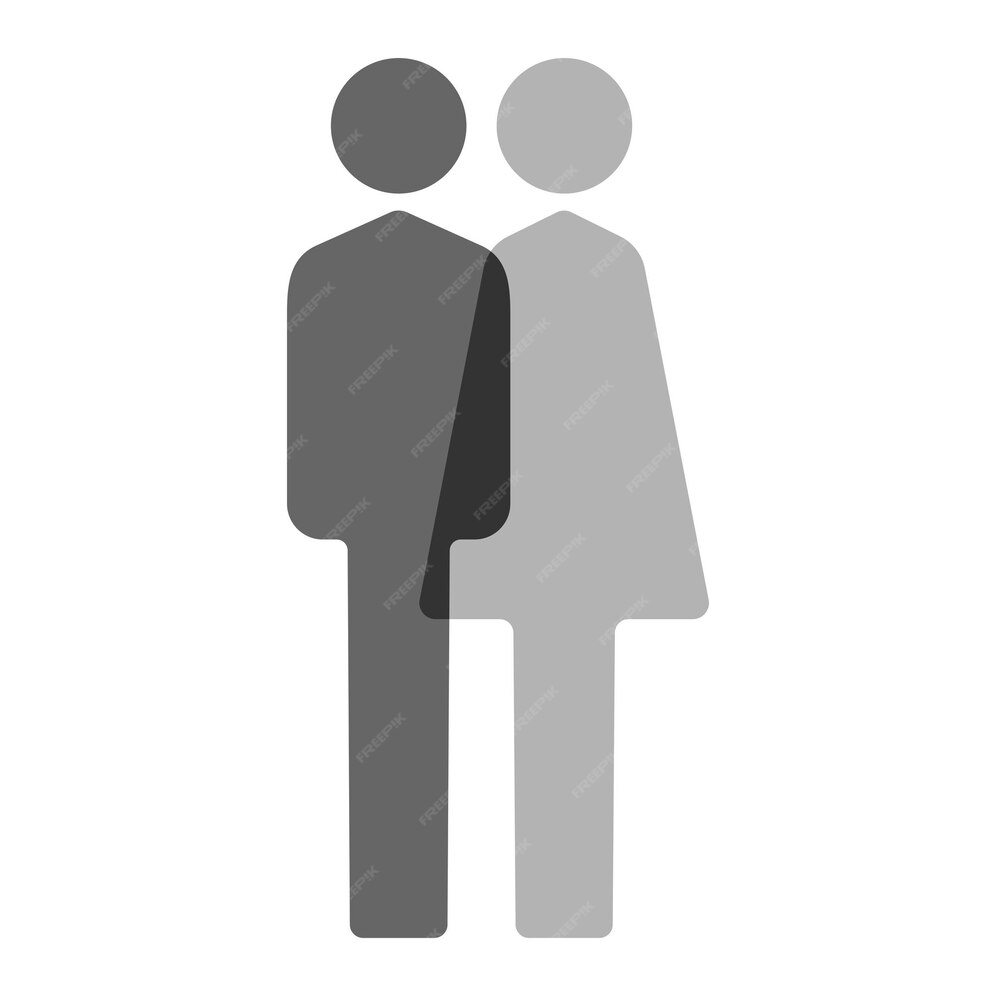 Premium Vector Man And Woman Relationship Icon Symbol Flat Vector