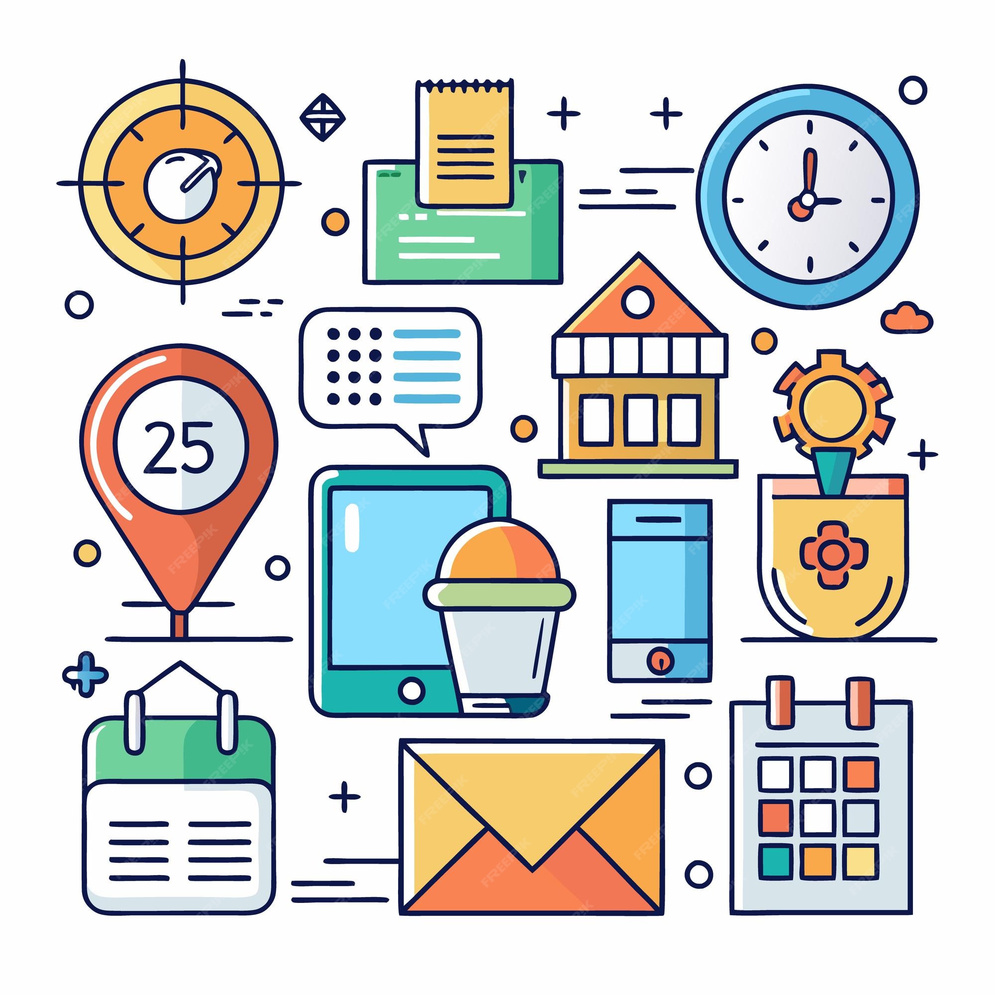 Manage Time Tasks Location with Calendar Clock and Map | Premium AI ... Manage Time Tasks Location with Calendar Clock and Map | Premium AI ...