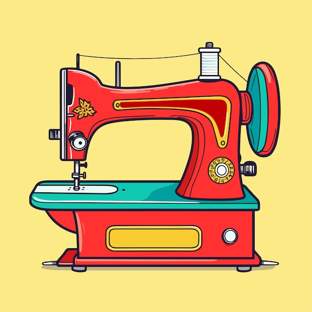 Premium Vector | Manual sew machine icon simple vector illustration of ... Premium Vector | Manual sew machine icon simple vector illustration of ...