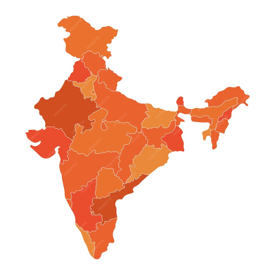 Premium Vector | Map of India icon vector Detailed India Map ... Premium Vector | Map of India icon vector Detailed India Map ...