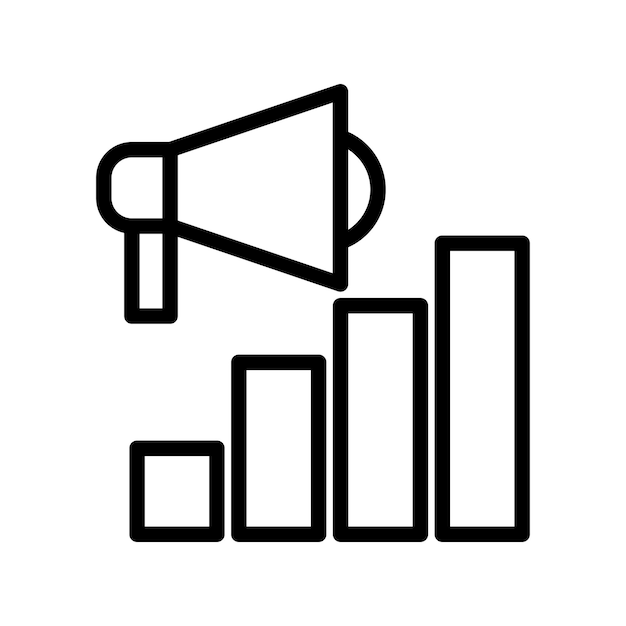 Premium Vector | Marketing vector icon Premium Vector | Marketing vector icon