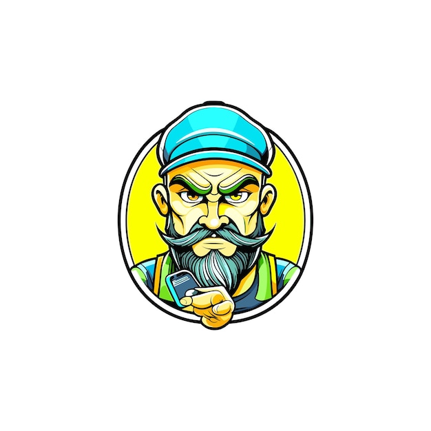 Premium Vector | Mascot logo vector design Premium Vector | Mascot logo vector design