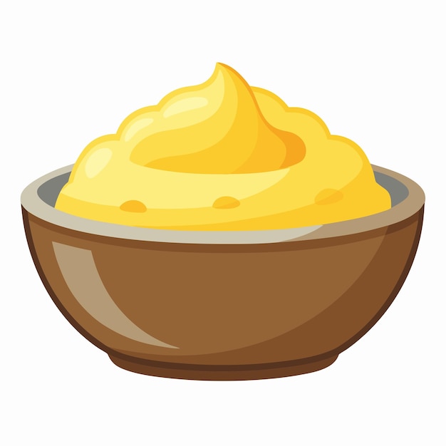 Mashed Potatoes Vector Premium Ai Generated Vector