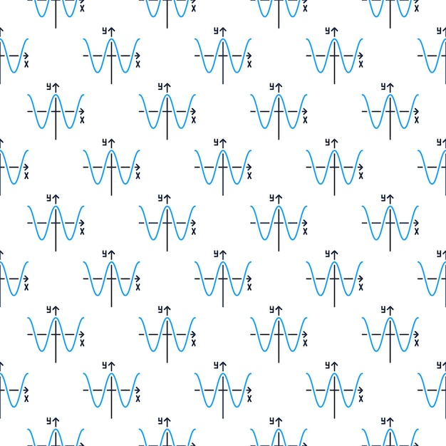 Premium Vector Math Graph Vector Mathematical Function Colored