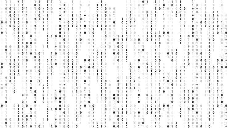 Premium Vector Matrix Background Stream Of Binary Code Falling Numbers On Dark Backdrop