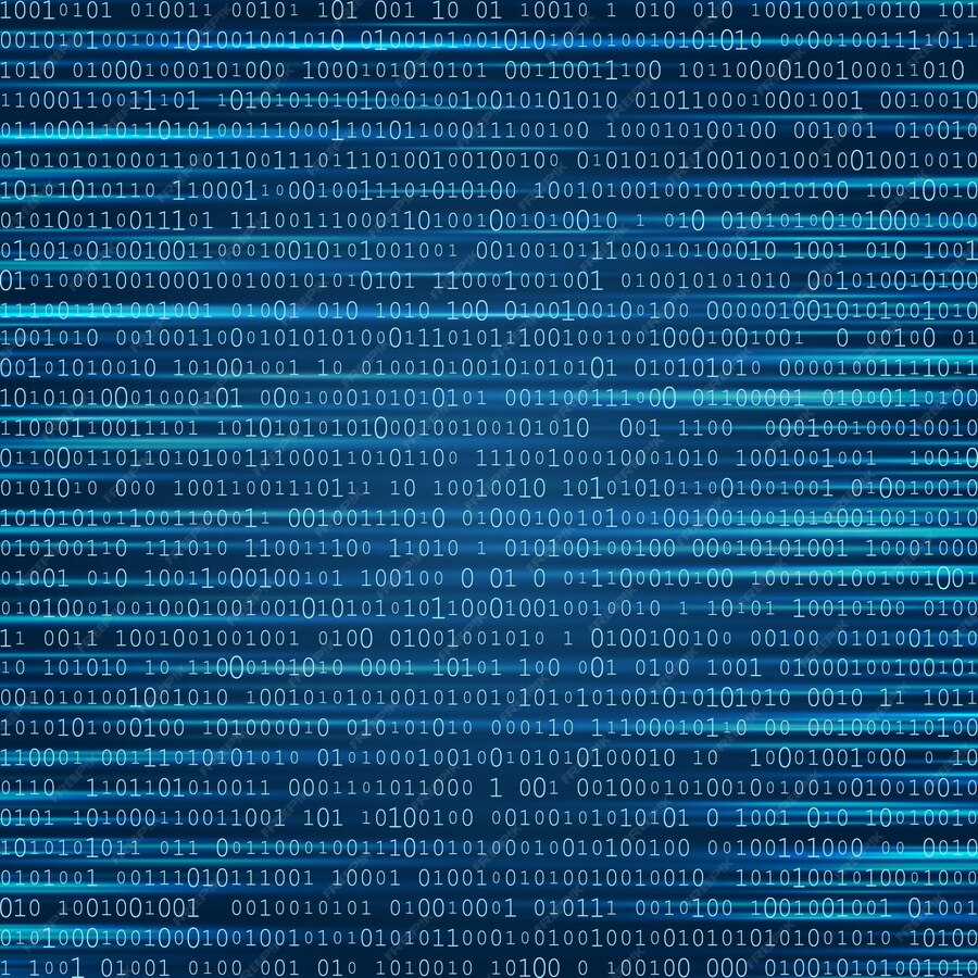 Premium Vector | Matrix background vector Binary code matrix Digital ...
