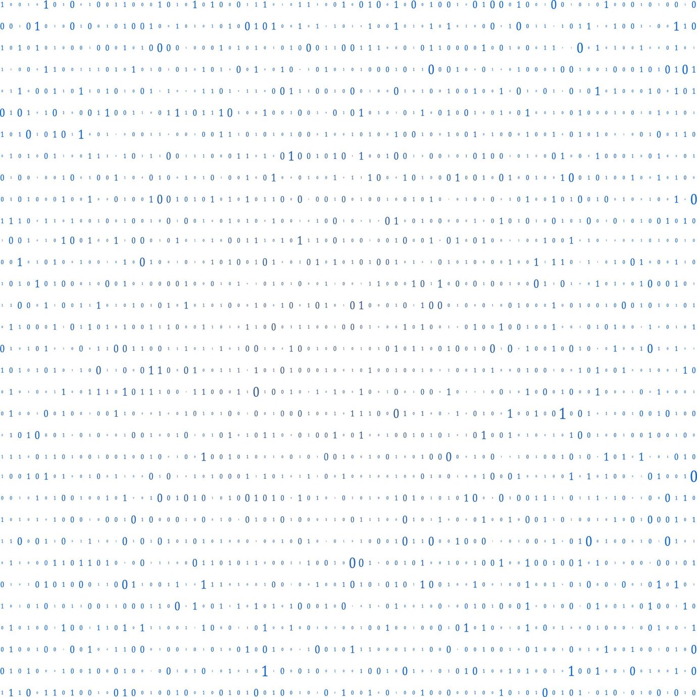 Premium Vector | Matrix Background with numbers on the screen Binary code zero one Coding Data ...