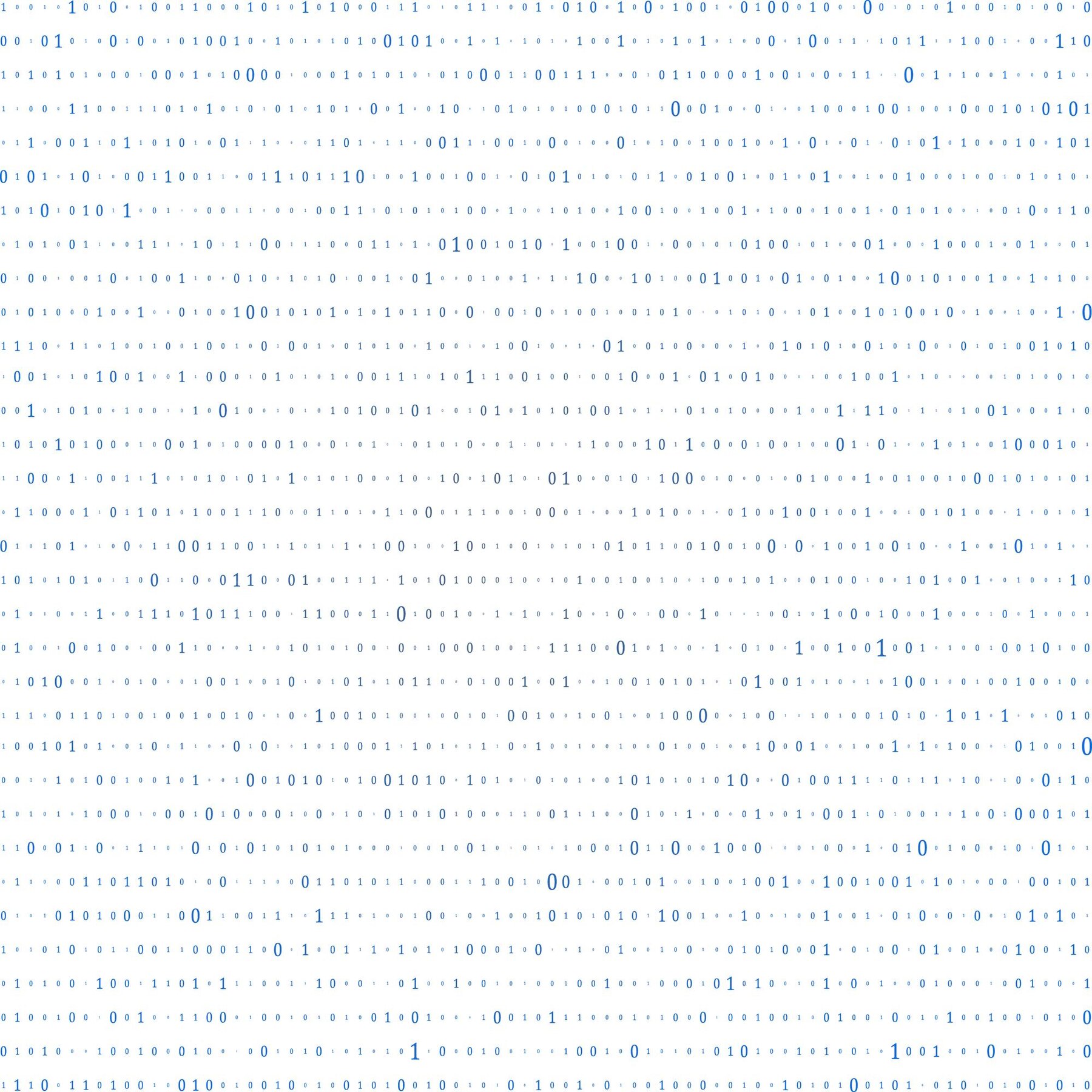 Premium Vector | Matrix Background with numbers on the screen Binary code zero one Coding Data ...