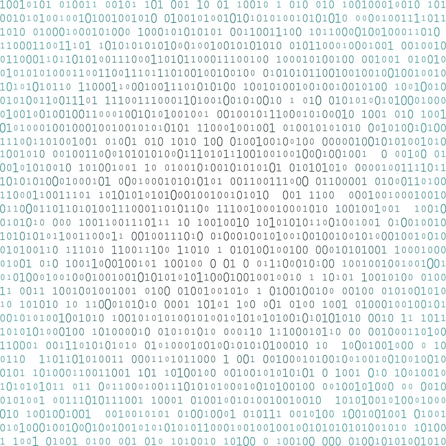 Premium Vector Matrix Background With Numbers On The Screen Binary Code Zero One Coding Data