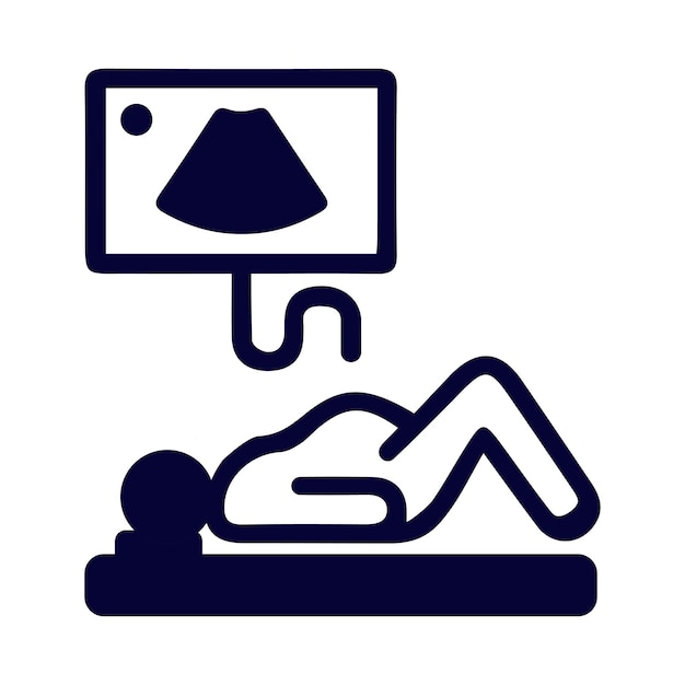 Premium Vector | Medical scan ultrasound xray test medical ultrasound icon Premium Vector | Medical scan ultrasound xray test medical ultrasound icon