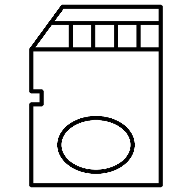 Premium Vector | Memory Card Vector Illustration Premium Vector | Memory Card Vector Illustration