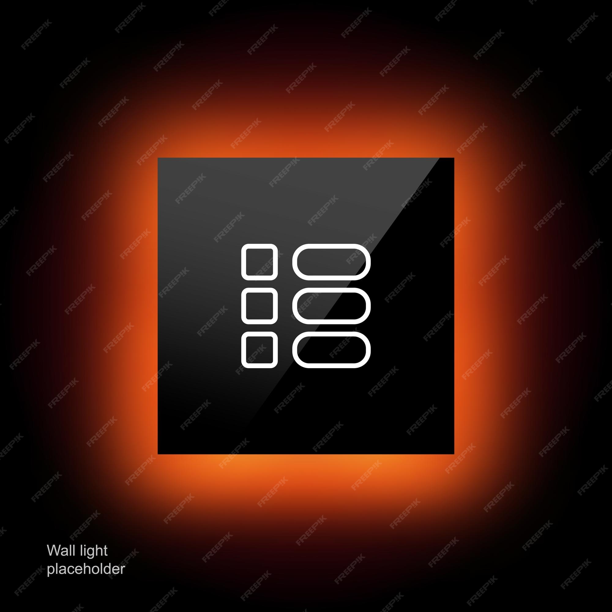 Premium Vector | Menu button line icon tiles app squares arrows lists application buttons ...