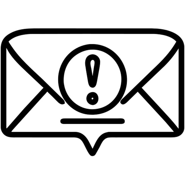 Premium Vector | Message notification icon outline Premium Vector | Message notification icon outline
