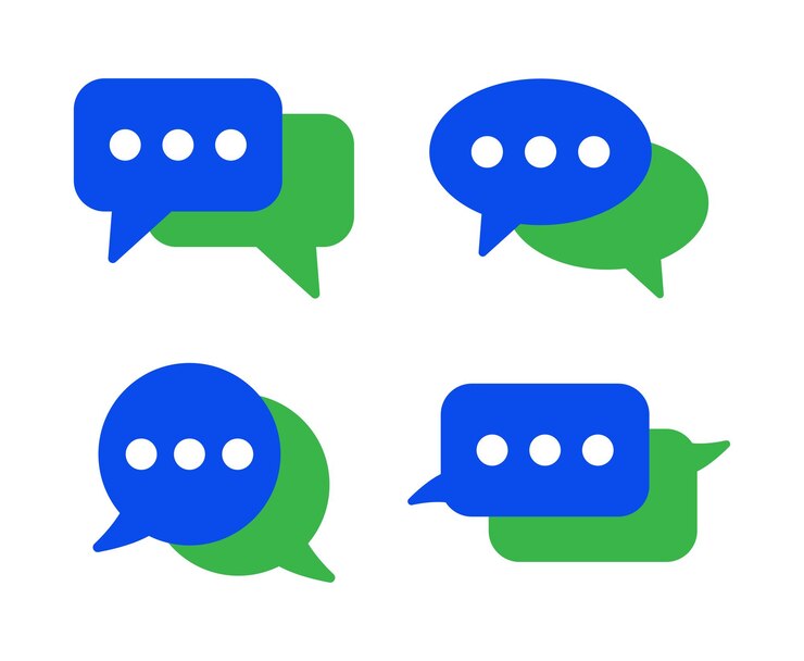 Premium Vector | Message speech bubble Premium Vector | Message speech bubble