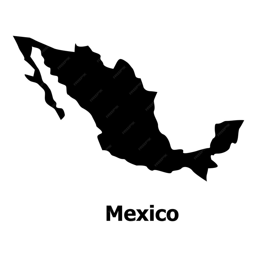 Premium Vector | Mexico map icon Simple illustration of mexico map ... Premium Vector | Mexico map icon Simple illustration of mexico map ...