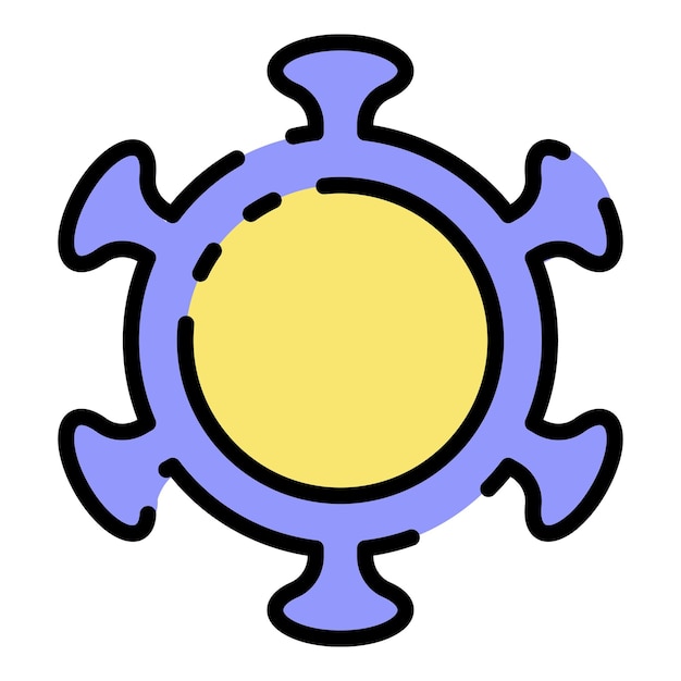 Premium Vector | Microbe icon outline microbe vector icon color flat ... Premium Vector | Microbe icon outline microbe vector icon color flat ...