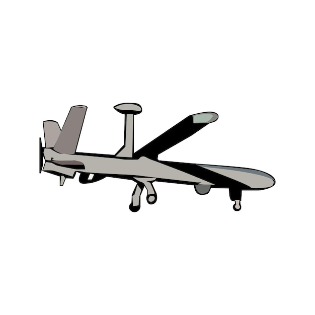 Premium Vector Military Drone Illustration Vector Design