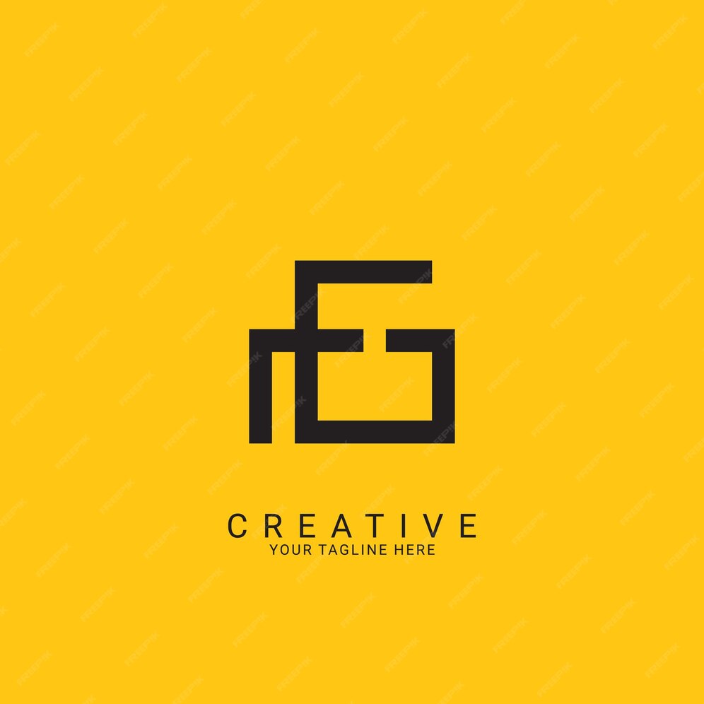 Premium Vector | Minimal creative initial based fg gf logo letter fg gf ... Premium Vector | Minimal creative initial based fg gf logo letter fg gf ...