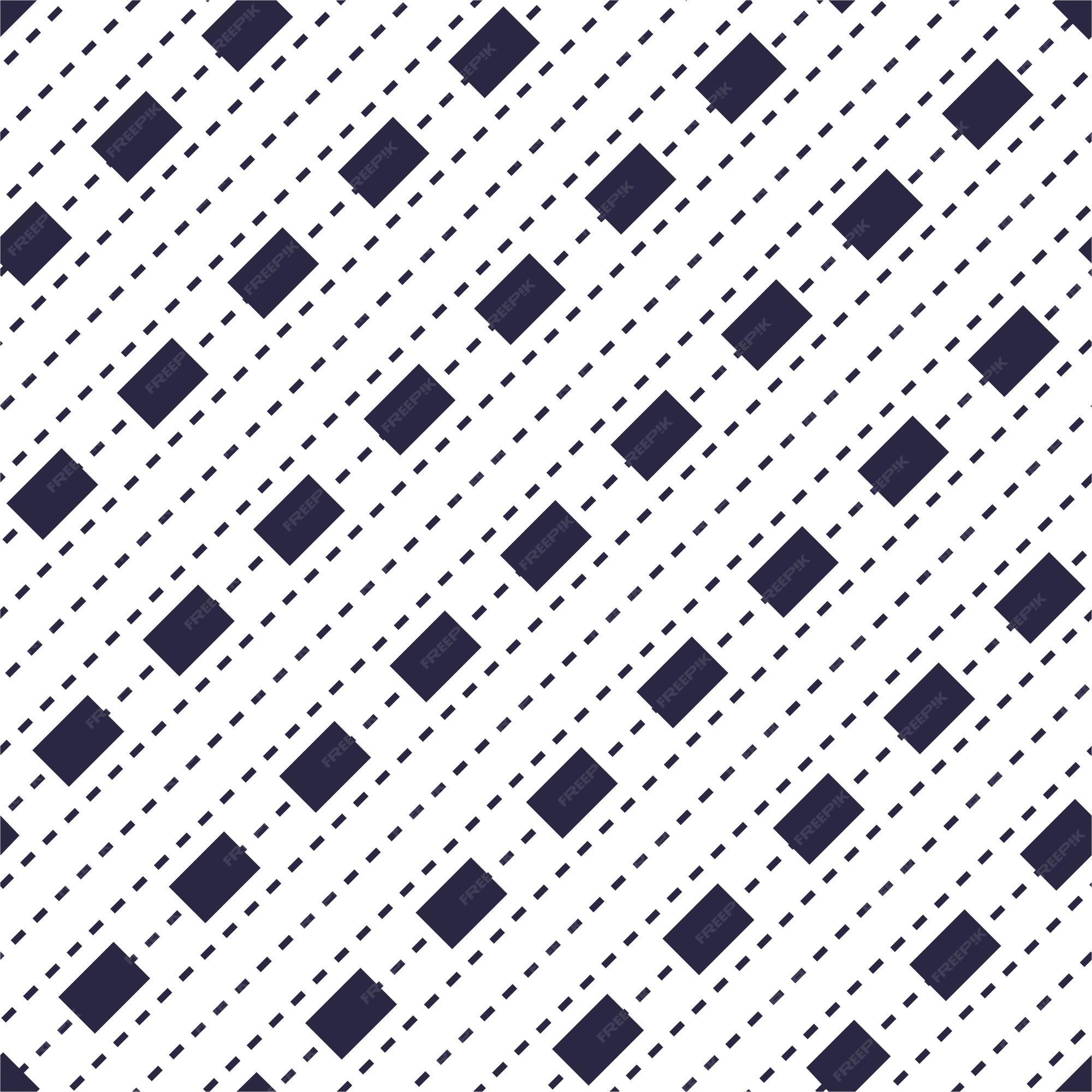 Premium Vector | Minimal dashed lines vector seamless pattern, abstract ...