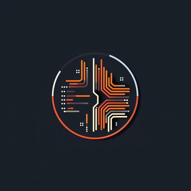 Premium Vector | Minimal simple logo for software development it Premium Vector | Minimal simple logo for software development it