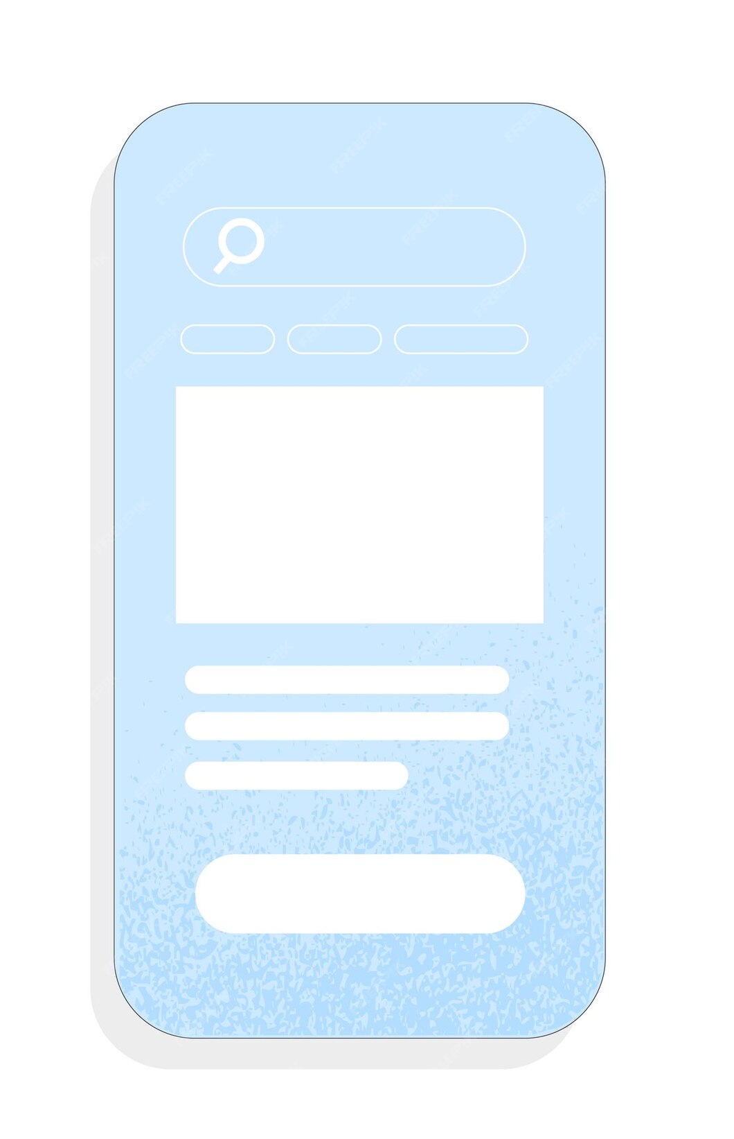 모바일 앱 개발 개념 와이어프레임 및 Gui Ui 및 Ux 인터페이스 소프트웨어 개발 응용 프로그램 및 프로그램 흰색 배경에