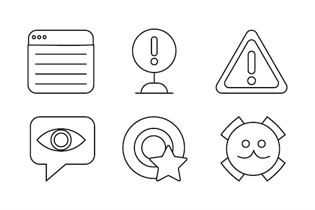 Premium Vector | Mobile App Essentials Vector Set Icon Templates for ... Premium Vector | Mobile App Essentials Vector Set Icon Templates for ...