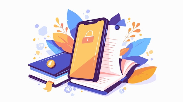 Mobile Phone Document Protection Concept for Confidentiality | Premium ... Mobile Phone Document Protection Concept for Confidentiality | Premium ...