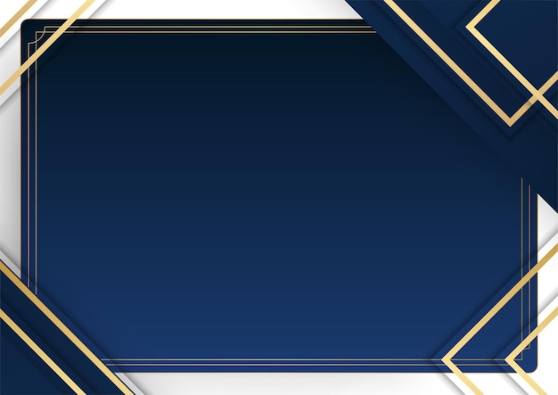 Premium Vector | Modern blue and gold abstract background. Vector ... Premium Vector | Modern blue and gold abstract background. Vector ...