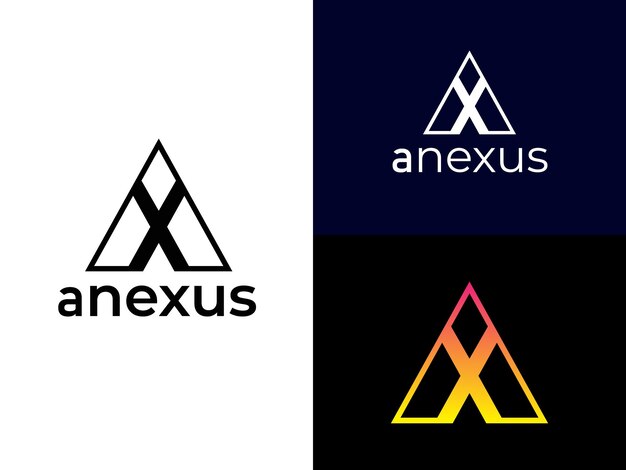 Premium Vector | A modern brand identity logo Premium Vector | A modern brand identity logo