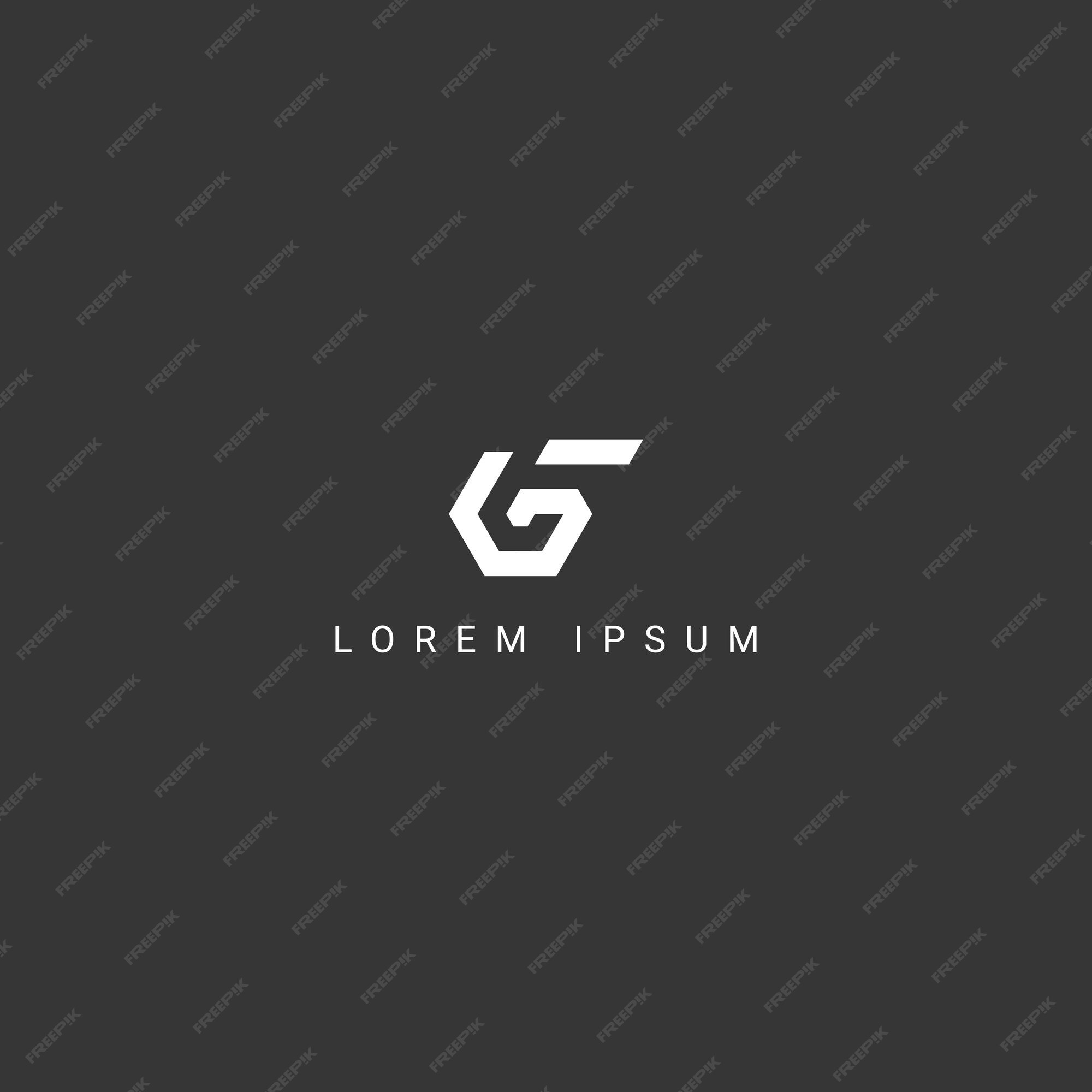 Premium Vector | Modern creative unique letter gf fg logo initial based ... Premium Vector | Modern creative unique letter gf fg logo initial based ...
