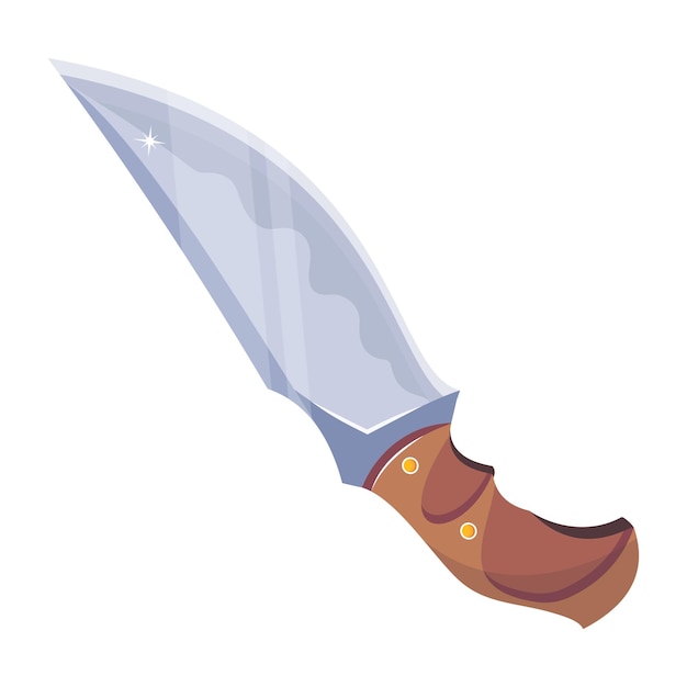 Premium Vector | Modern flat design of knife Premium Vector | Modern flat design of knife