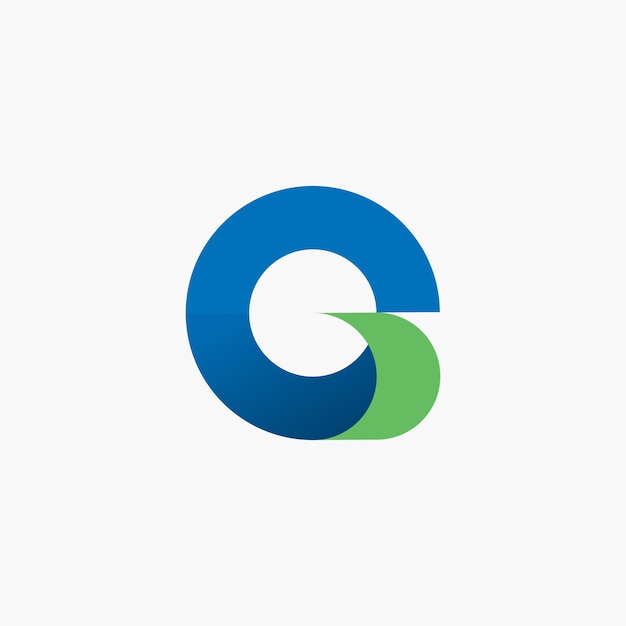 Premium Vector | Modern letter g circle logo Premium Vector | Modern letter g circle logo