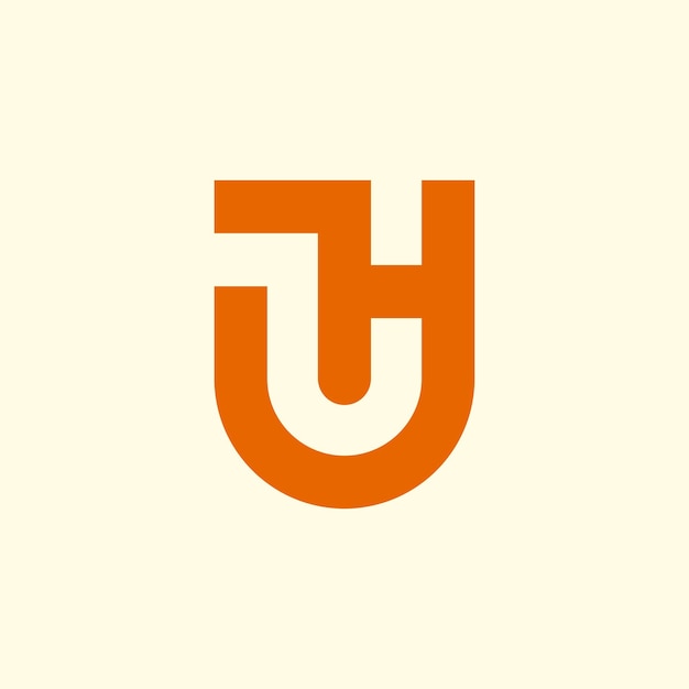 Premium Vector | Modern and minimalist initial letter uh or hu monogram ... Premium Vector | Modern and minimalist initial letter uh or hu monogram ...
