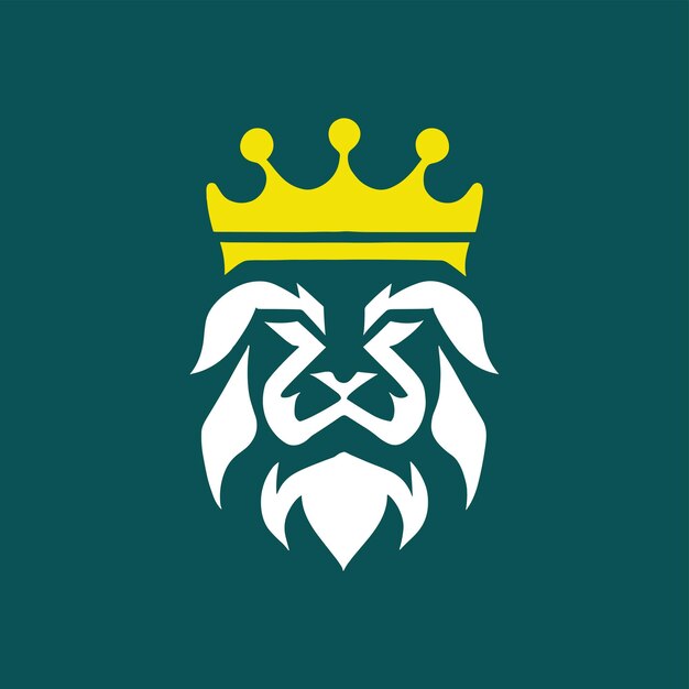 Premium Vector | Modern Minimalist King Logo Premium Vector | Modern Minimalist King Logo