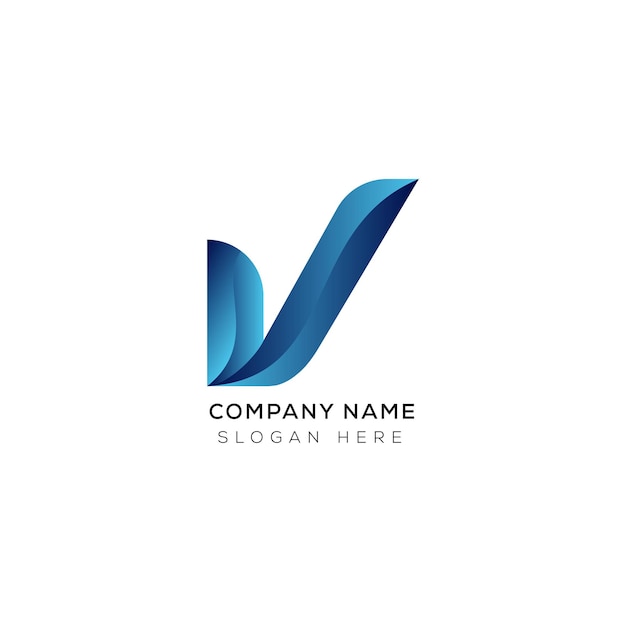 Premium Vector | Modern minimalist letter v logo design Premium Vector | Modern minimalist letter v logo design