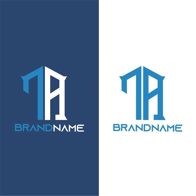 Premium Vector | Modern monogram initial letter ta logo design template Premium Vector | Modern monogram initial letter ta logo design template