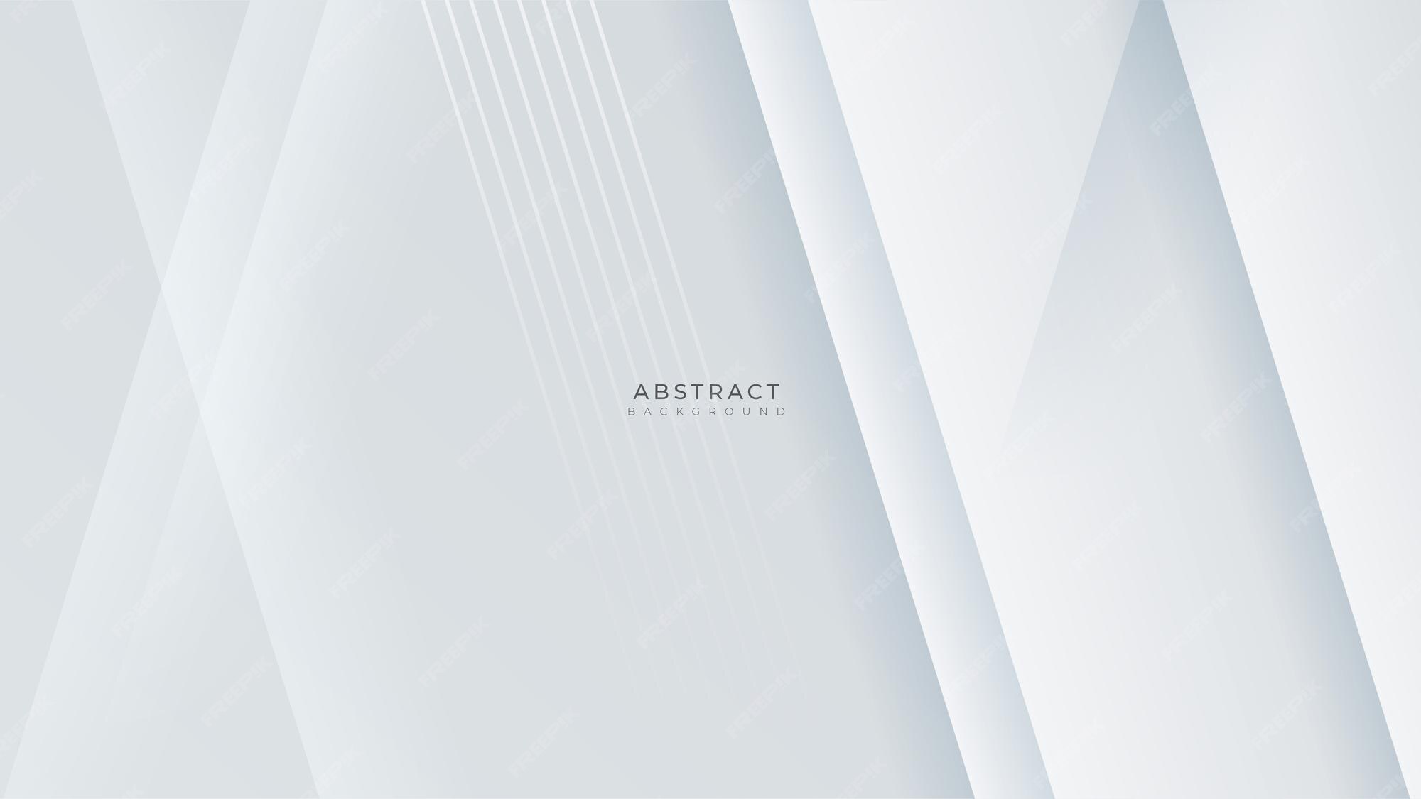 Premium Vector | Modern simple minimal white geometric shapes corporate ...